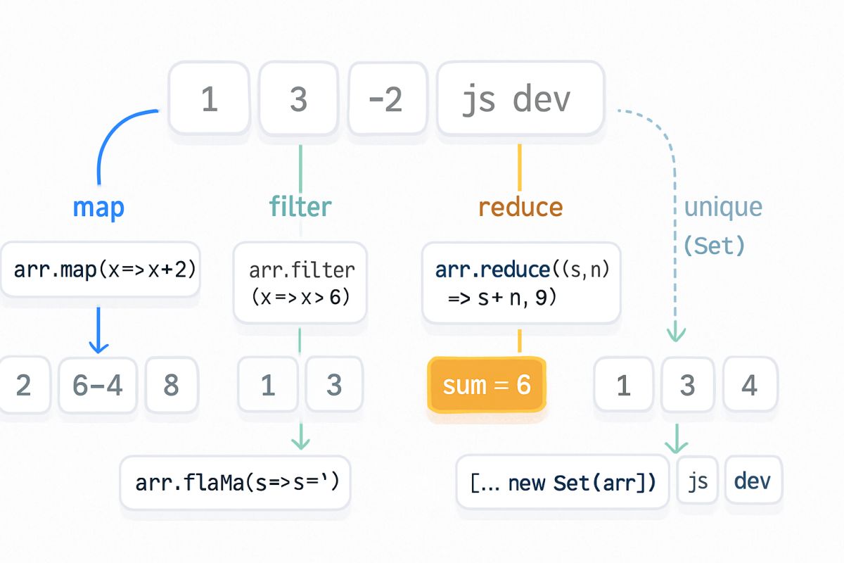 Array Manipulation in a Single Line — Full Stack Javascript Developer