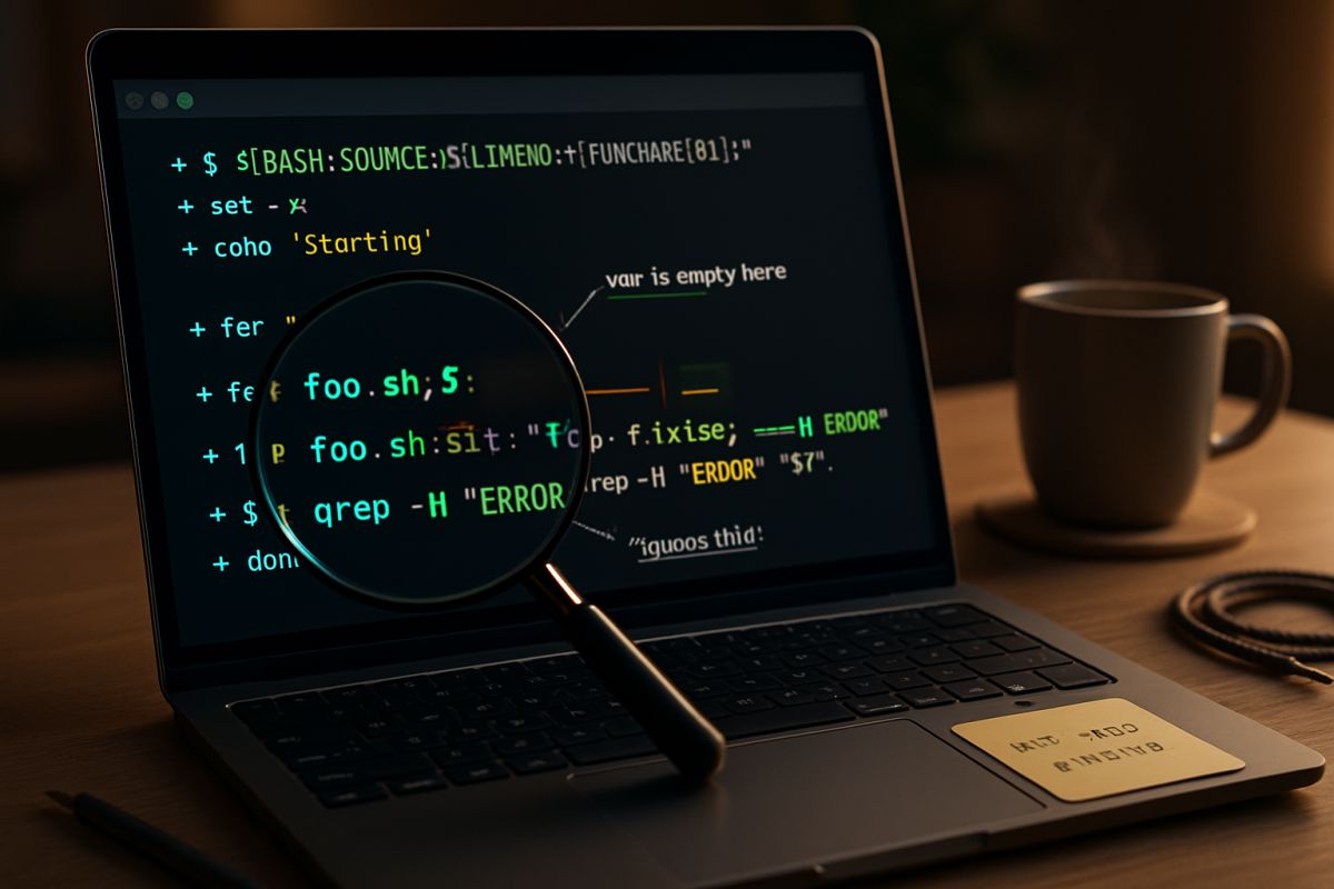 Debugging Your Bash Shell Scripts: Common Issues and Solutions — Full ...