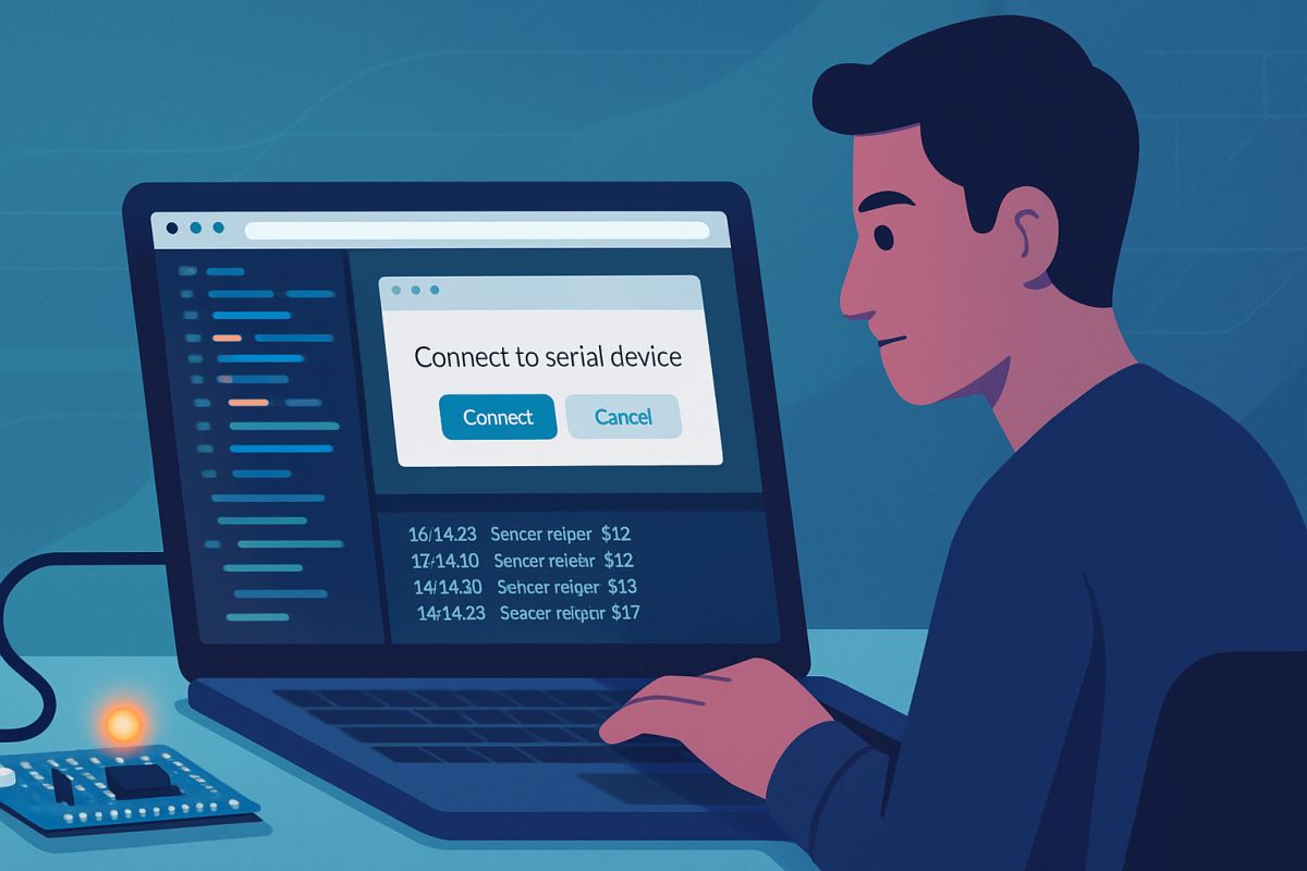 Getting Started with the Web Serial API: A Step-by-Step Guide — Full Stack Javascript Developer