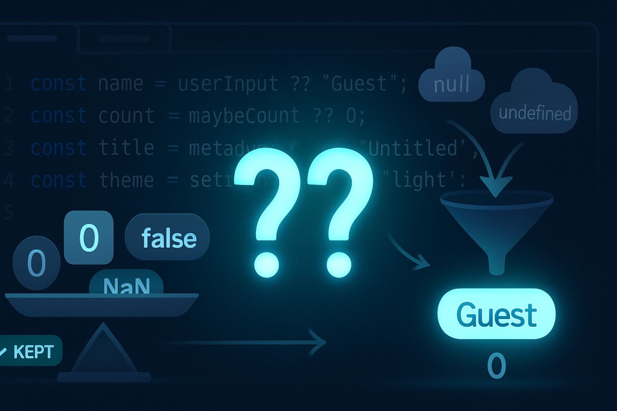 The Power of the Nullish Coalescing Operator: Beyond Default Values — Full Stack Javascript ...