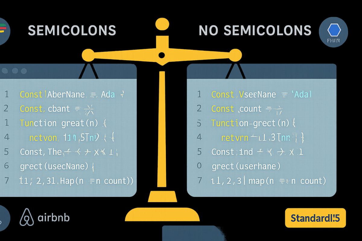 To Semicolon or Not to Semicolon: The Great JavaScript Debate — Full ...